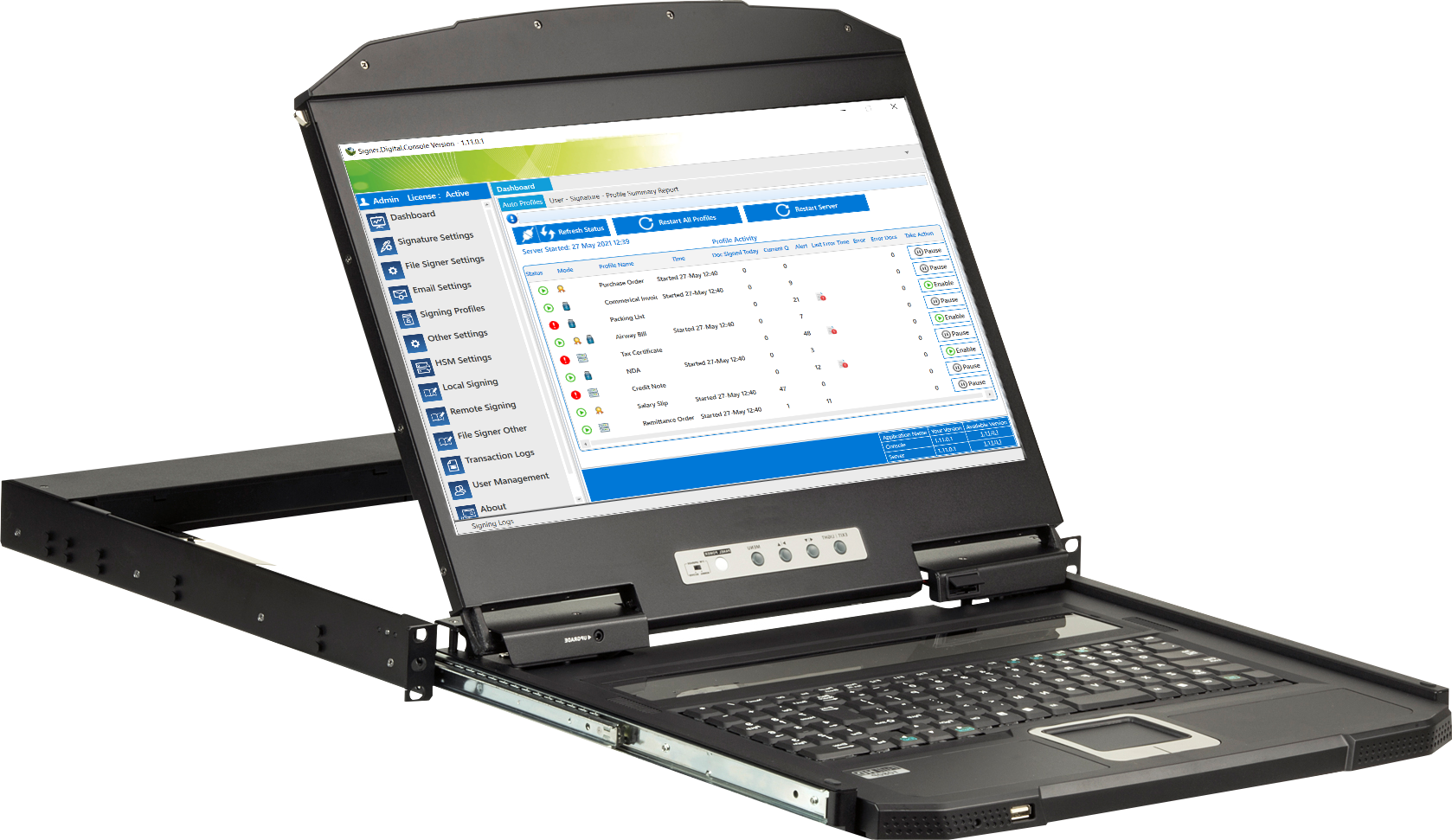 Bulk Document Signing, Remote Signing, Server Application
